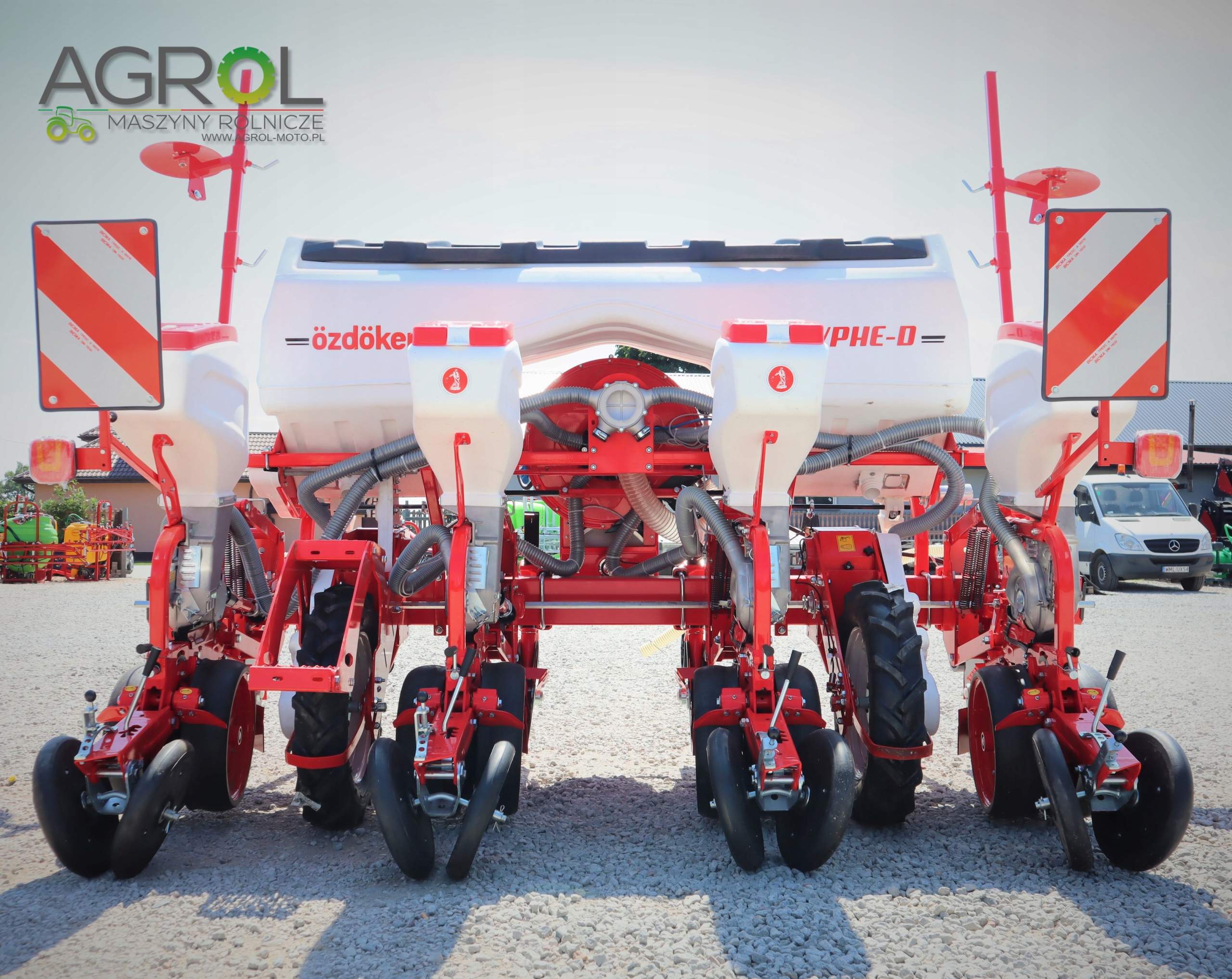 Siewnik do kukurydzy OZDOKEN VPHE-DG4 4 rzędowy - Allegro