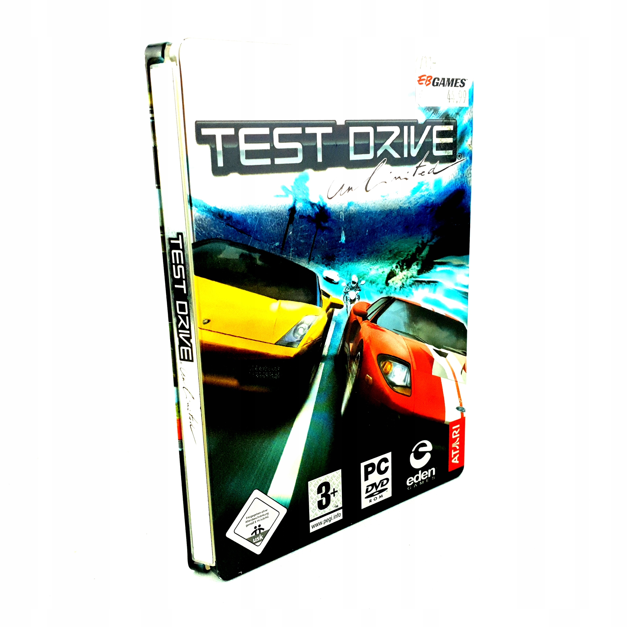 STEELBOOK TEST DRIVE UNLIMITED 1 I PC UNIKAT TDU - Stan: używany 500 zł ...