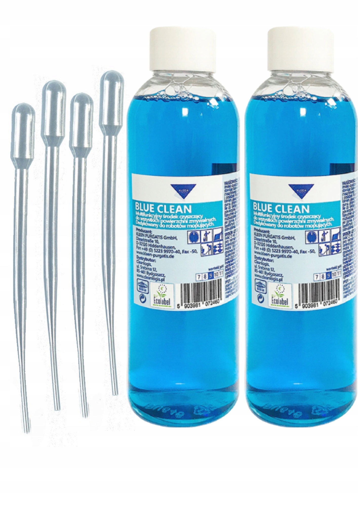 Blue Clean 400 ml Płyn do robotów mopujących odkurzaczy automatycznych ...