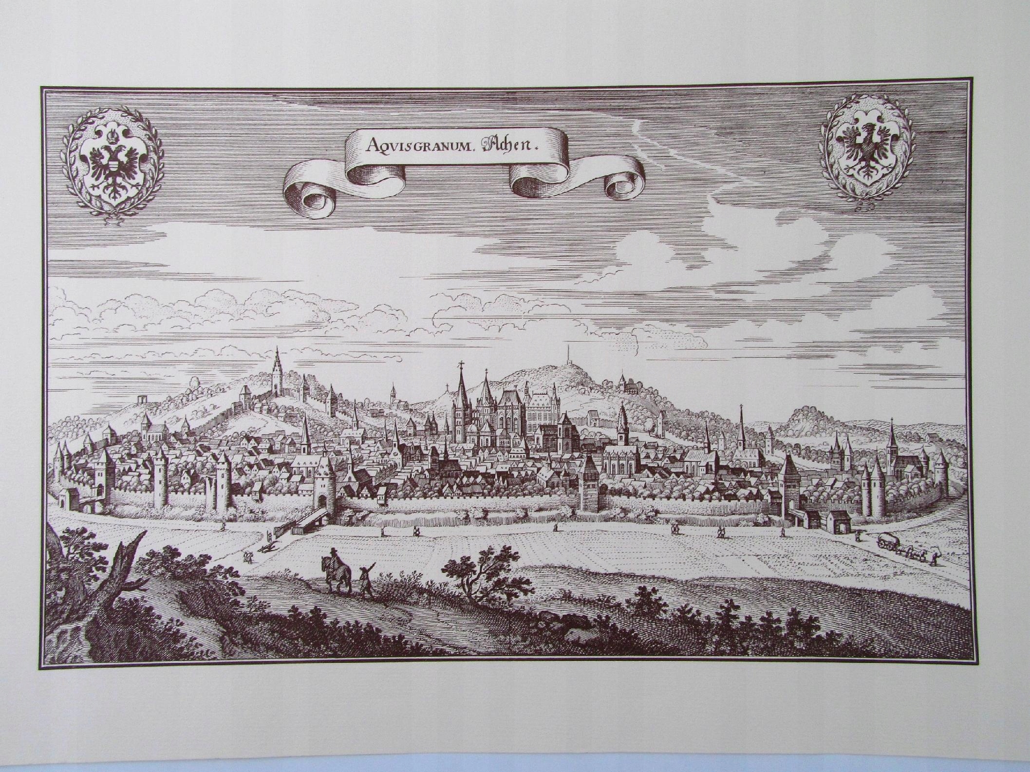 STARA MAPA GRAFIKA WIDOK MIASTA PAPIER CZERPANY 1 • Cena, Opinie ...