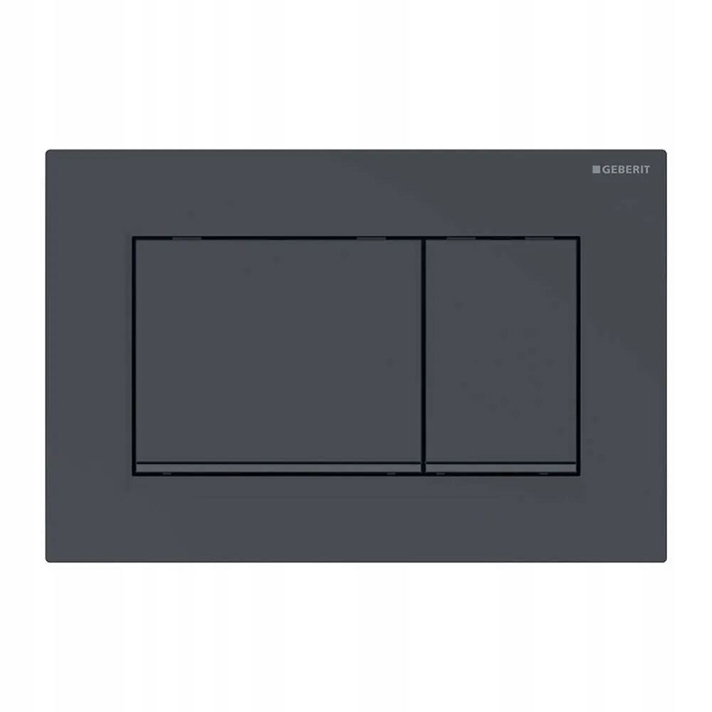 PRZYCISK SPŁUKUJĄCY spłuczka Geberit Sigma30 czarny błyszczący CZARNY ...