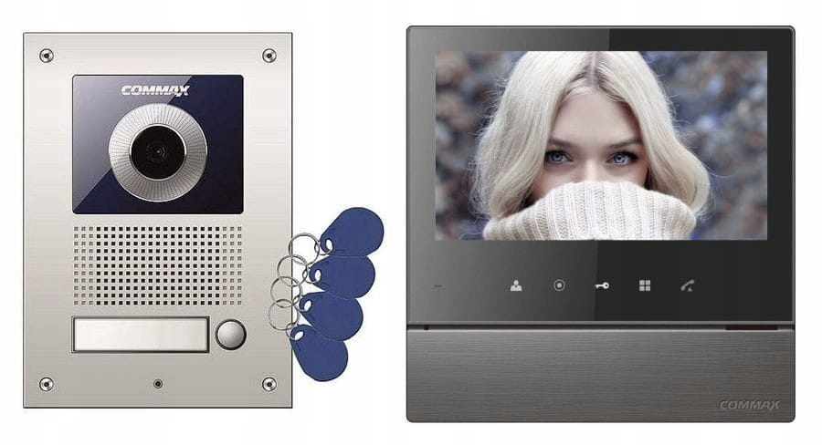 Wideodomofon Commax CDV-70H DRC-41UN RFID CZYTNIK (CDV-70HDS DRC-41UN-RFID) • Cena, Opinie ...