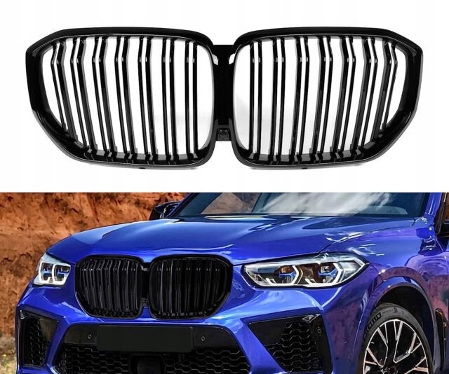 NERKI GRILL ATRAPA BMW X5 G05 M-PERFORMANCE CZARNE za 238.99PLN z ...
