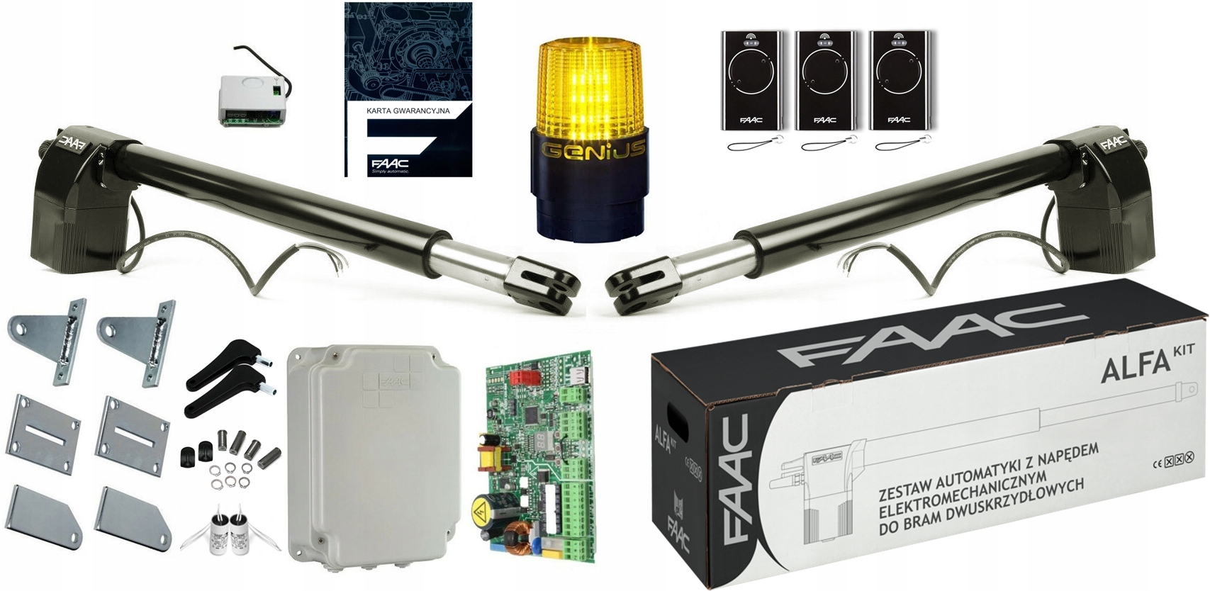 Napęd do bramy dwuskrzydłowej FAAC 414 (8055195021899) • Cena, Opinie • Napędy 10232533505 • Allegro