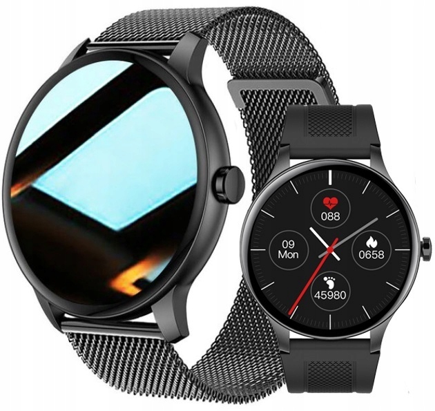 ELEGANCKI SMARTWATCH ZEGAREK MĘSKI POLSKIE MENU 13390610115 - Allegro.pl ELEGANCKI SMARTWATCH ZEGAREK MĘSKI POLSKIE MENU 13390610115 - Allegro.pl