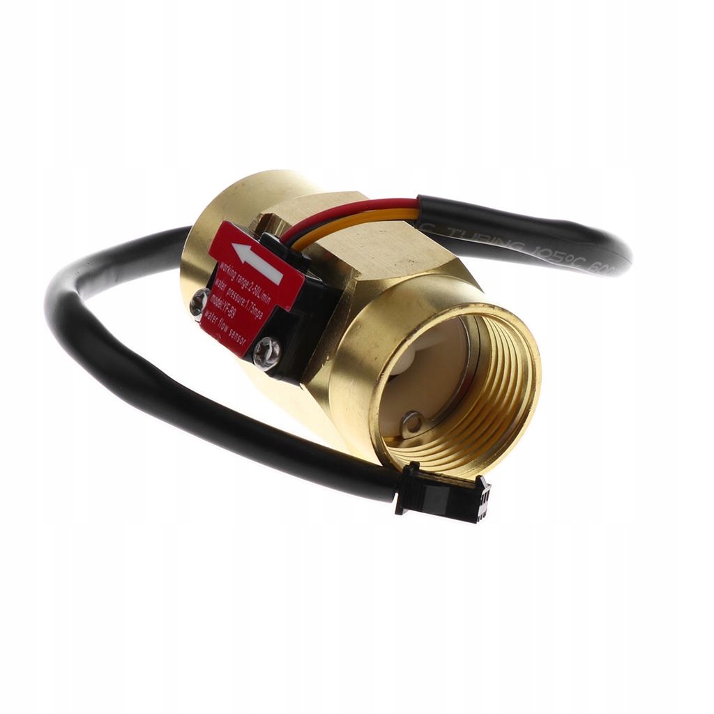 -G3/4 Female Thread Hall Effect Water Flow Sensor Switch FluidMeter L ...