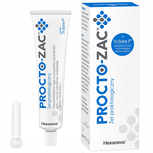 Żel proktologiczny Hexanova Procto-Zac 30 ml (5907377532194) • Cena ...