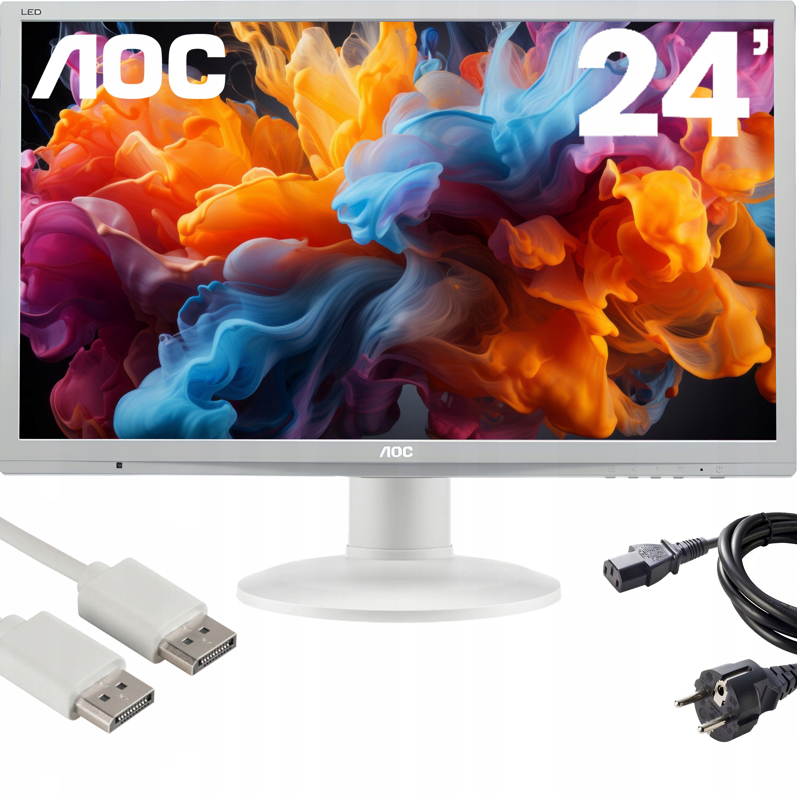 Monitor LED AOC e2460Pq 24 " 1920 x 1080 px TN - Sklep, Opinie, Cena w ...