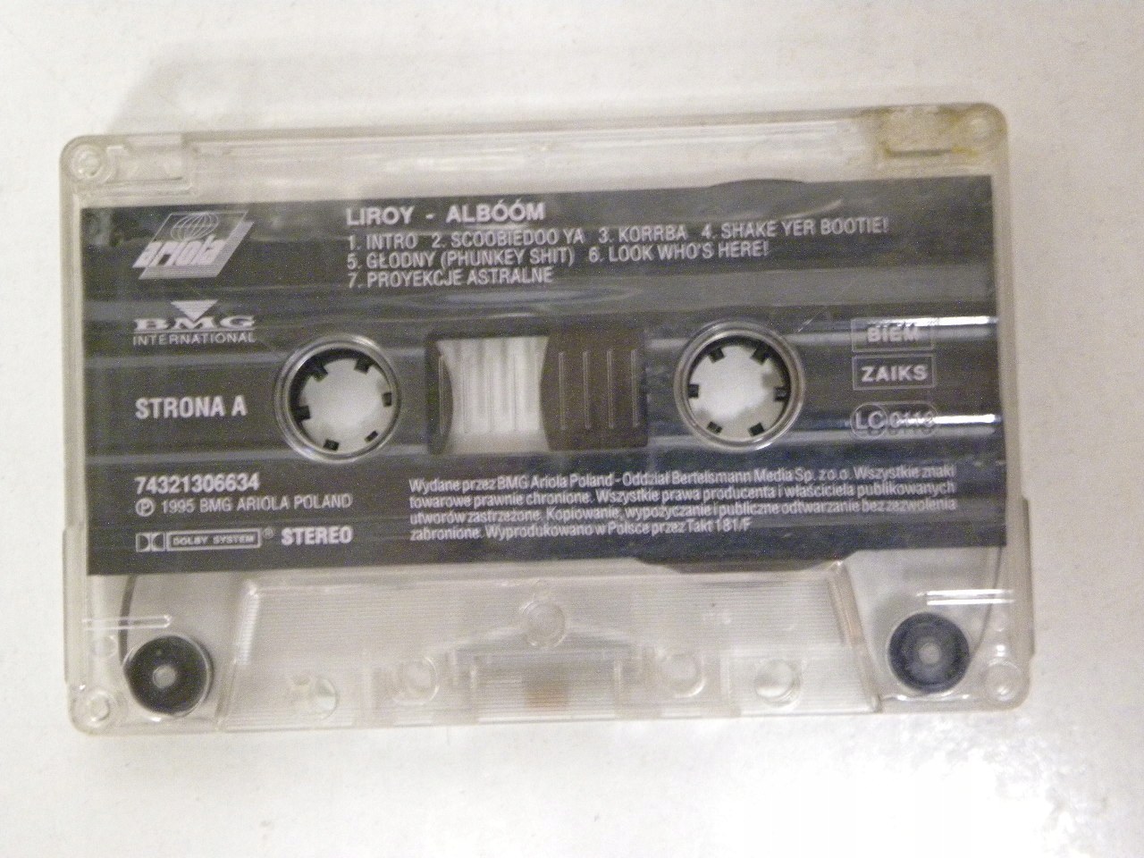 Albóóm Liroy Kaseta • Cena, Opinie - Allegro