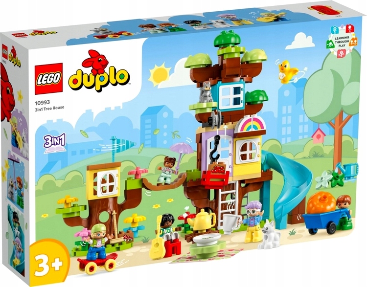 LEGO DUPLO KLOCKI DOMEK NA DRZEWIE ZESTAW 3w1 15009771291 - Allegro.pl