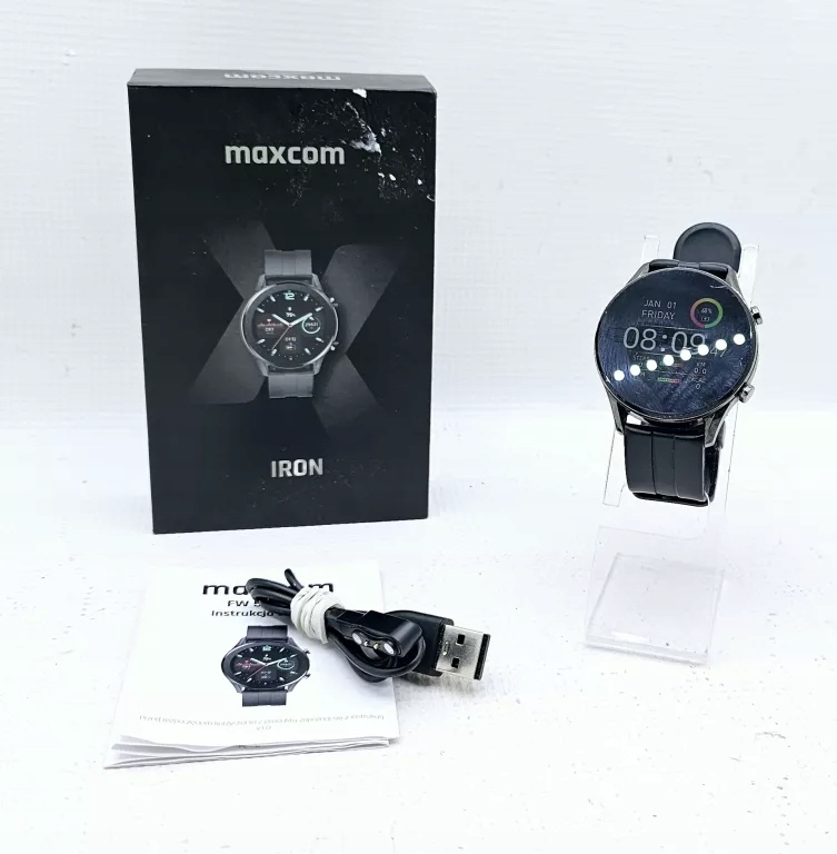 SMARTWATCH MAXCOM FW54 IRON KOMPLET OPIS! - Sklep, Opinie, Cena w Allegro