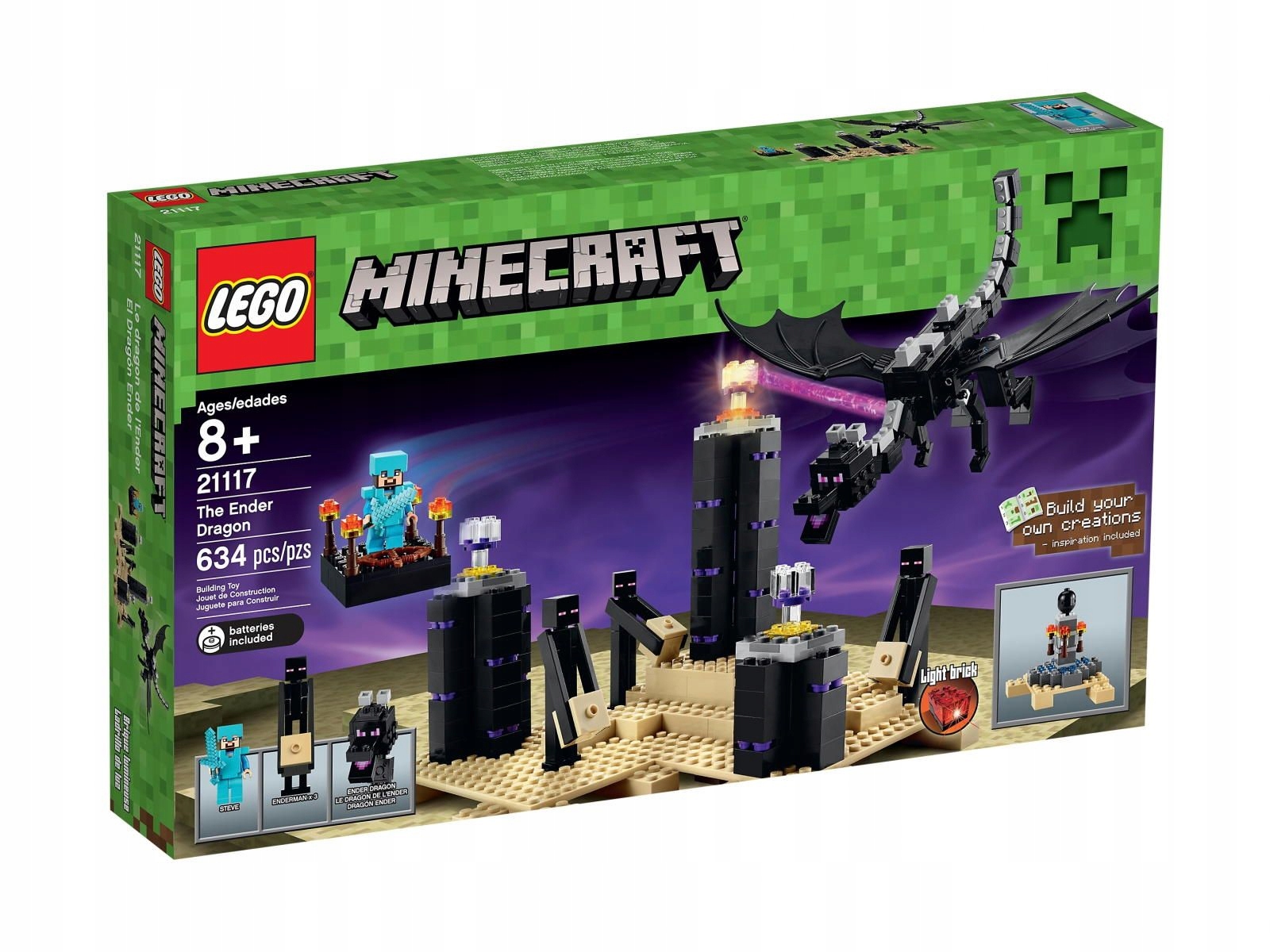 LEGO Minecraft - 21117 Drak Kresu - Nové za 7790.00CZK - Allegro