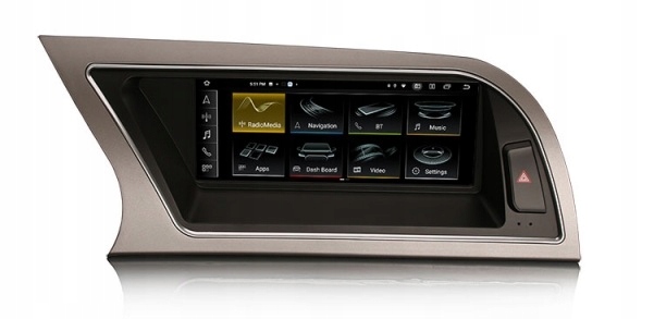 CarPlay Android WiFi 4G GPS Nawi MP3 MP4 Audi A4 B8 Radio FM RDS DAB+ ...