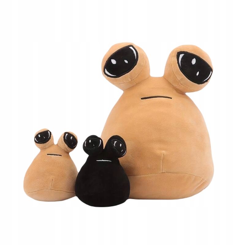 POU MASKOTKA PLUSZAK 3 sztuki KOSMITA PLUSZOWY ZABAWKA GRA ZIEMNIAK ...