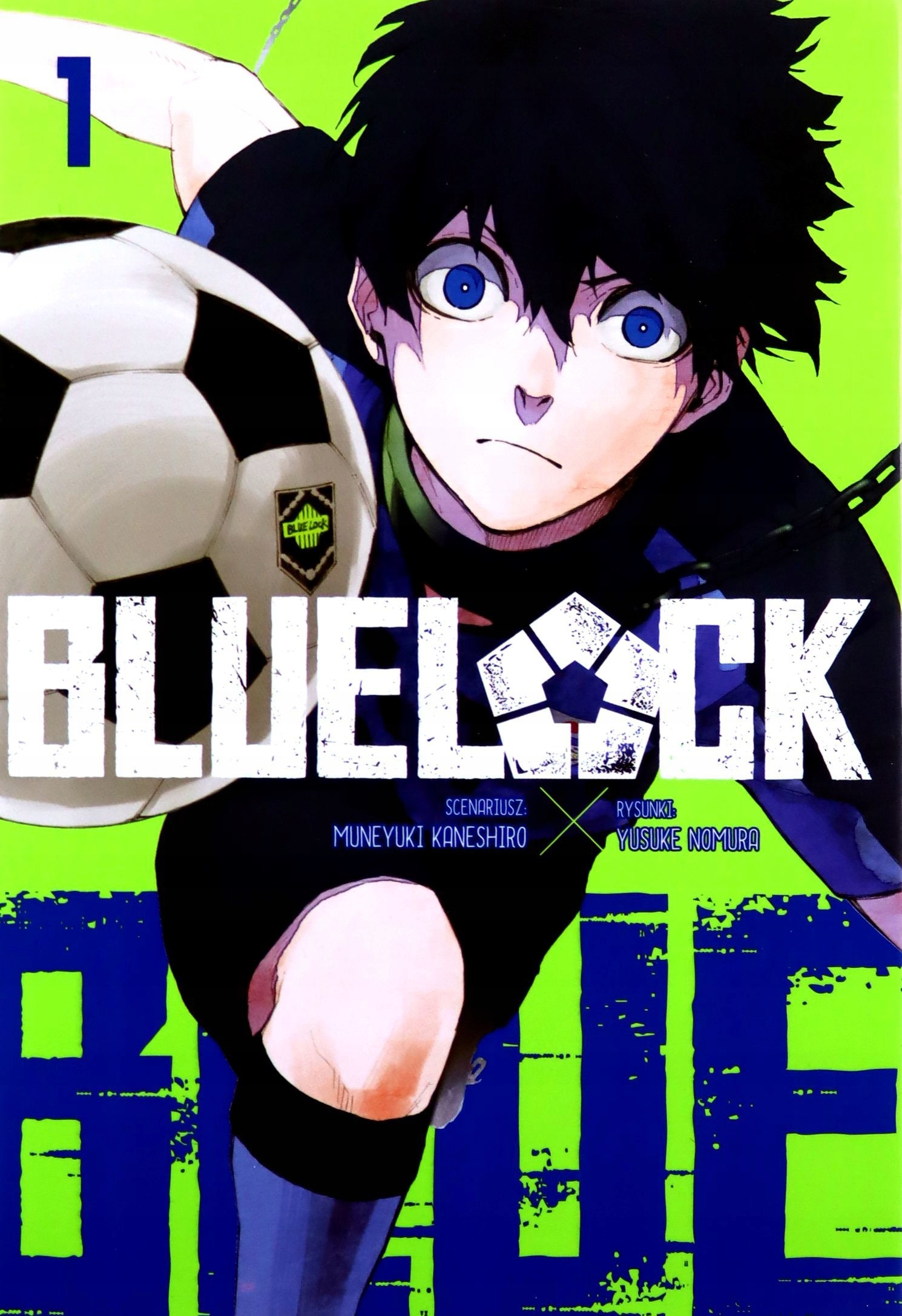 BLUE LOCK (TOM 1) - Muneyuki Kaneshiro (KOMIKS) (17281645794) | Komiks ...