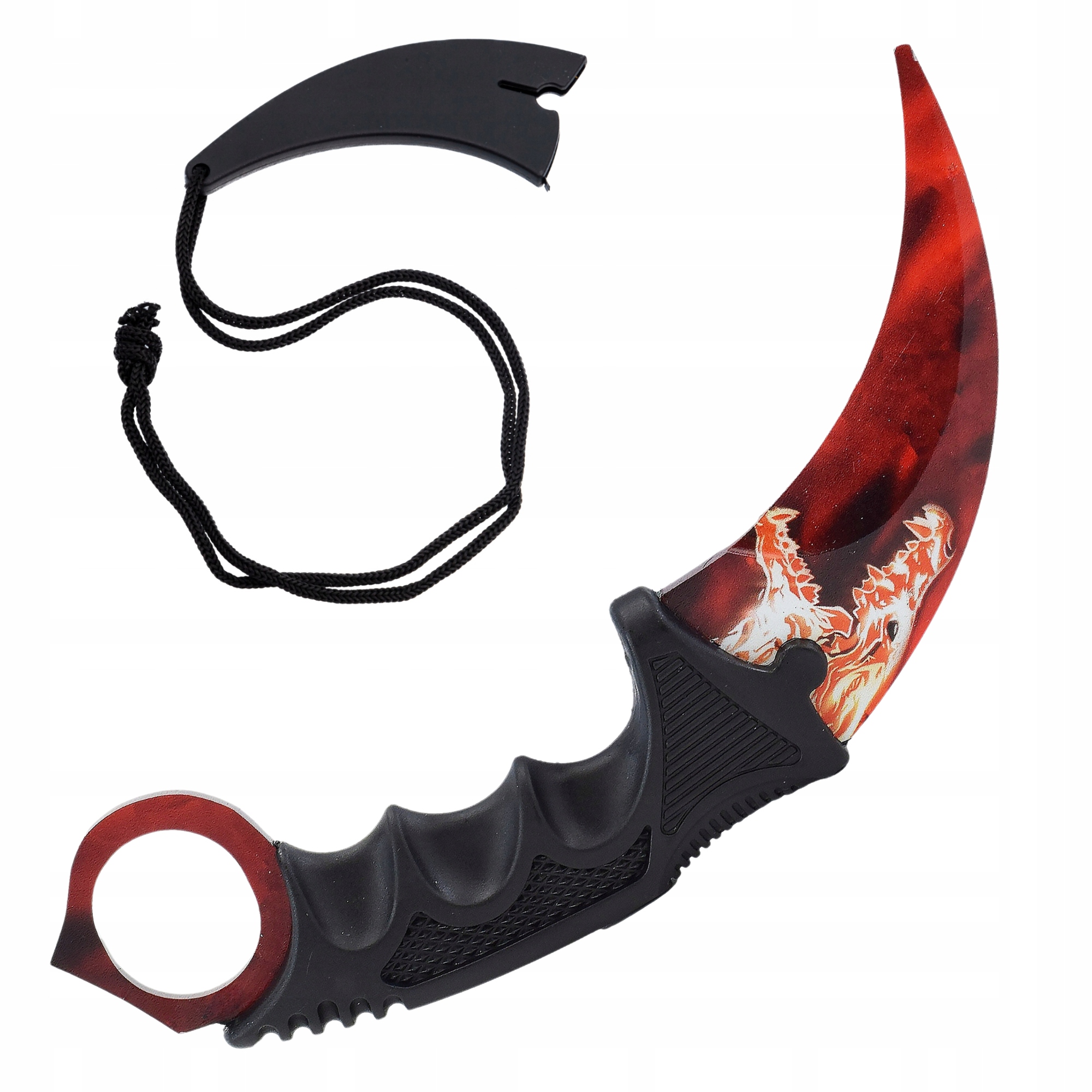 NÓŻ KARAMBIT TRENINGOWY CS:GO COUNTER STRIKE CS2 HOWL - 5906670597251 ...