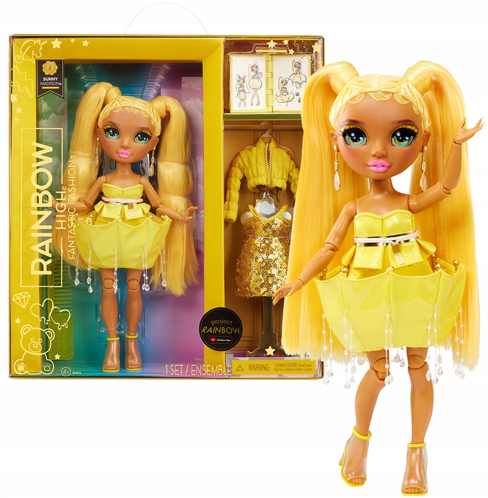 Rainbow High Fantastic fashion panenka - Sunny Madison