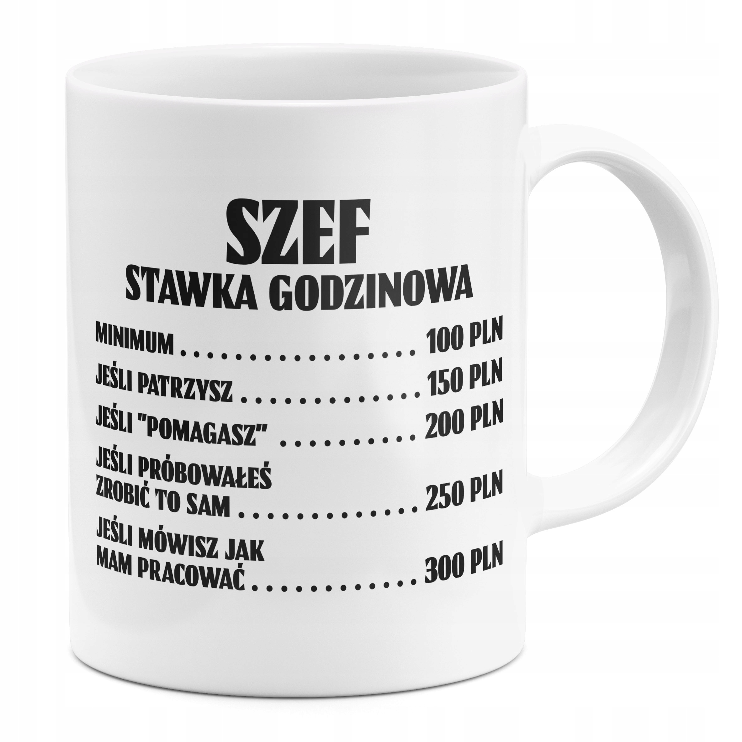 Kubek Dla Szefa Prezent Stawka Godzinowa (5906466008510) • Cena, Opinie ... Kubek Dla Szefa Prezent Stawka Godzinowa (5906466008510) • Cena, Opinie ...