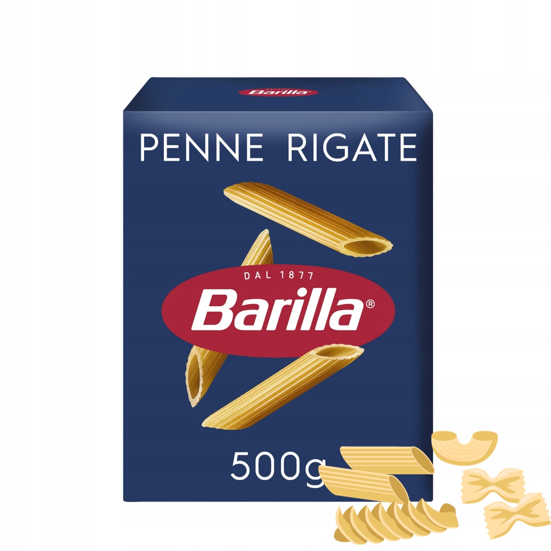 Barilla Mini Penne makaron małe rurki 500g WŁOCHY (8076809523844 ...