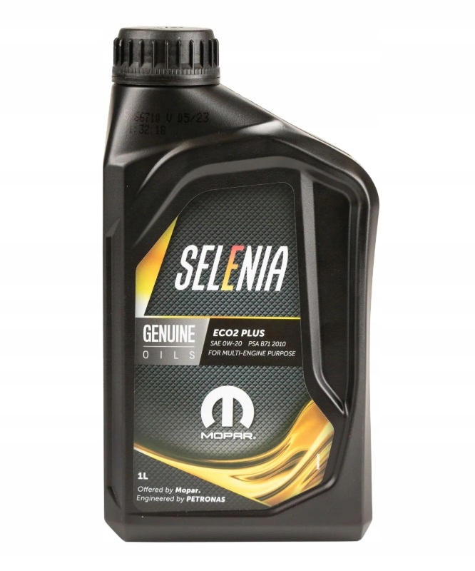Olej Selenia ECO2 PLUS 0W20 1L • Cena, Opinie - Allegro