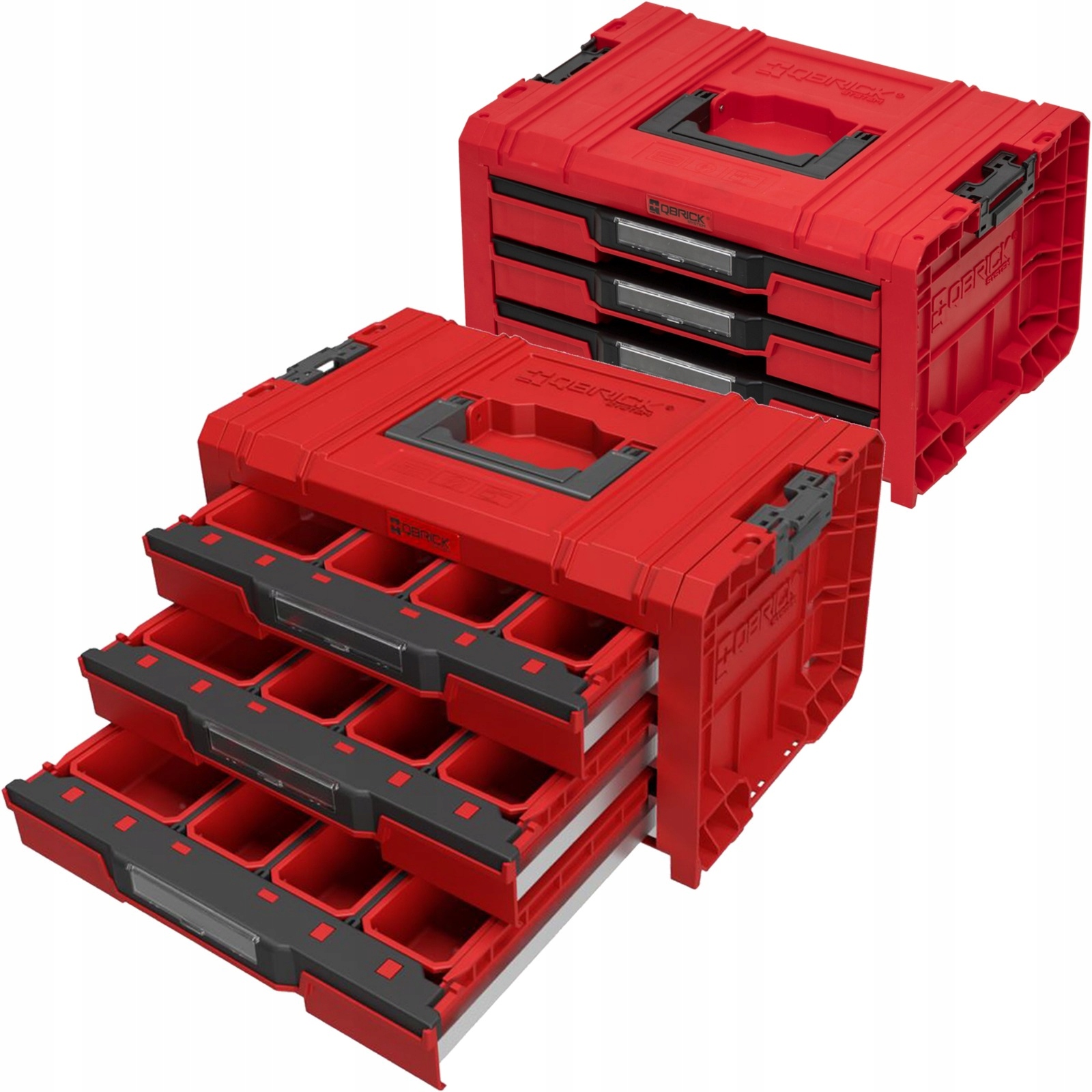 QBRICK SYSTEM PRO DRAWER 3 EXPERT RED SZUFLADY (5901238257509) • Cena ...