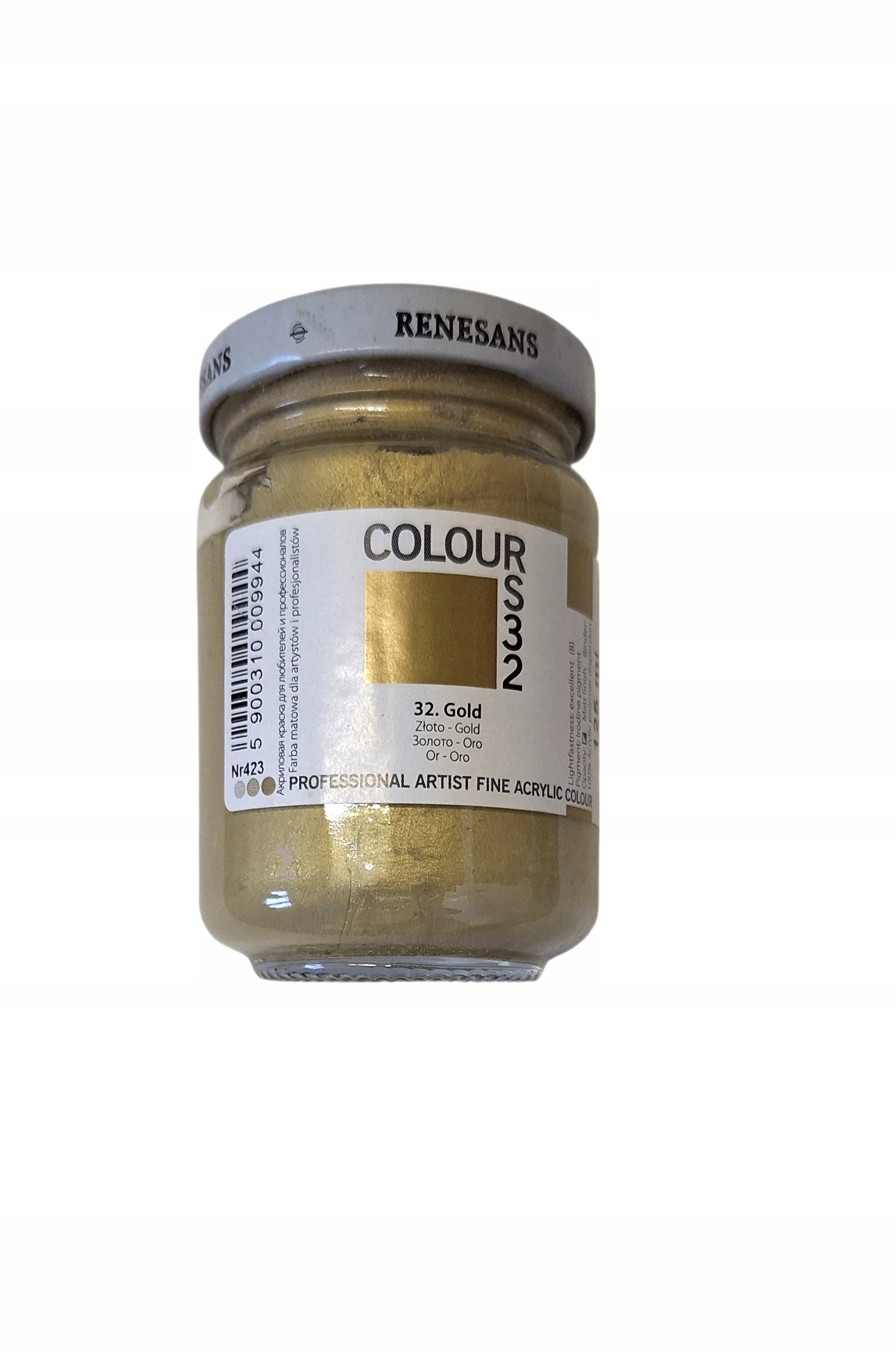 Farby akrylowe Renesans złoty 1 szt. 110 ml (5900310009944) • Cena ...
