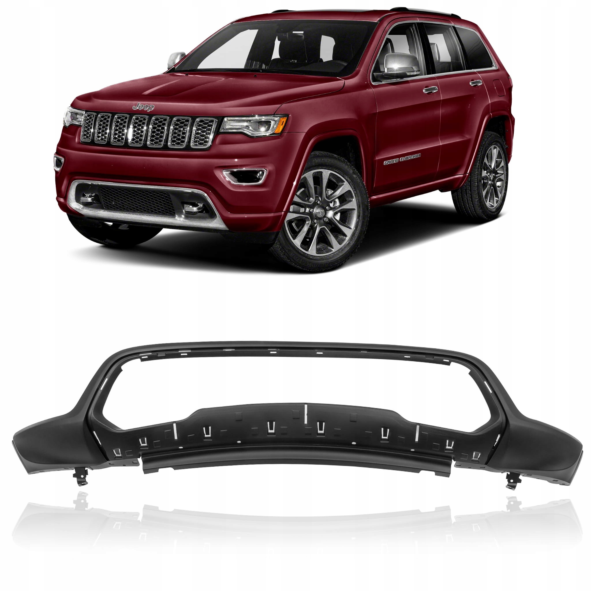 JEEP GRAND CHEROKEE WK2 2017-20 ZDERZAK 68262001AA - porównaj ceny ...