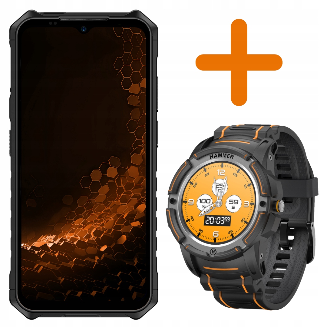 Zestaw HAMMER IRON V + Hammer Watch Plus noktowizja IP68 wytrzymały ... Zestaw HAMMER IRON V + Hammer Watch Plus noktowizja IP68 wytrzymały ...
