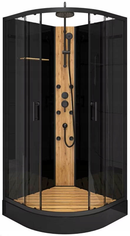 Kabina Prysznicowa 90x90 Półokrągła - Niska cena na Allegro