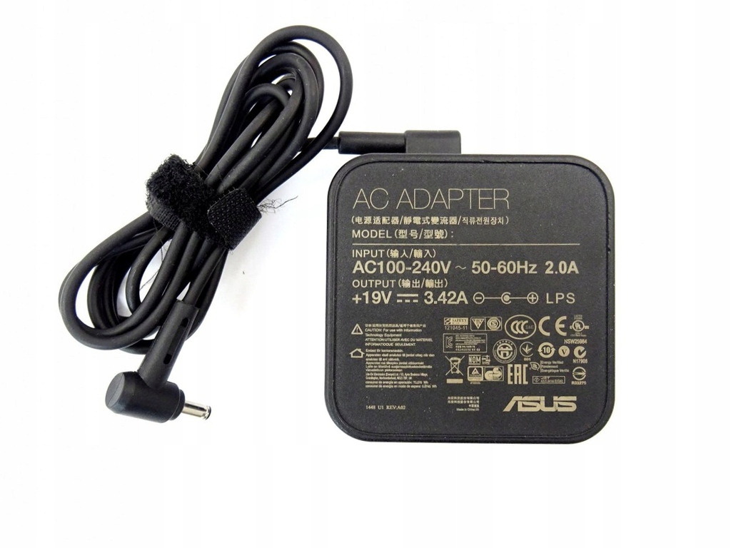 ORYGINALNY ZASILACZ ASUS 65W 19V 3.42A ADP-65GD w Jastrzębie-Zdrój ...