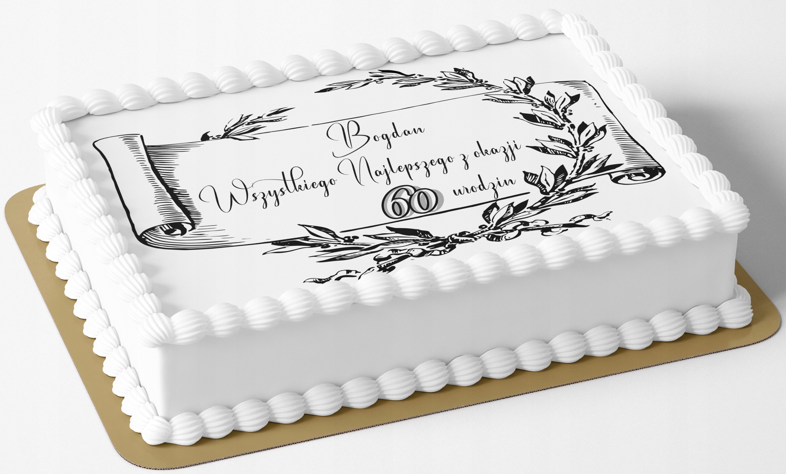 PAPIER WAFLOWY OPŁATEK URODZIN URODZINY IMIENIN PAPIRUS A4 (5906146217782) • Cena, Opinie ...