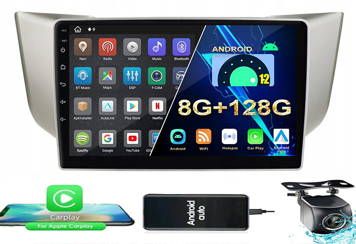 RADIO ANDROID LEXUS RX 2 II RX300 RX330 RX400 - Sklep, Opinie, Cena w ...