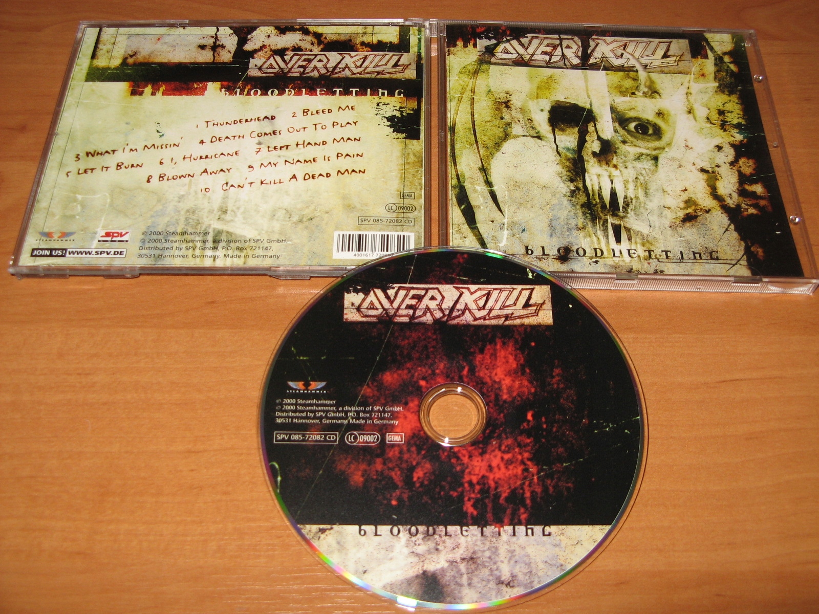 Overkill Bloodletting - Metal - Allegro.pl