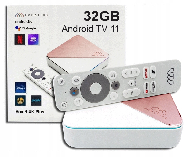 Odtwarzacz multimedialny Homatics Box R 4K Plus 32 GB - porównaj ceny - Allegro.pl