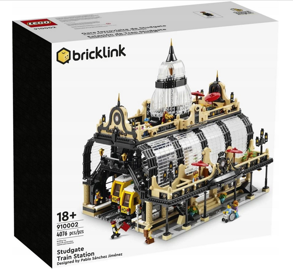 LEGO 910002 BrickLink - Dworzec kolejowy Studgate (5702017444512 ...
