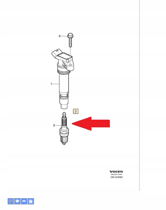 Świece zapłonowe Volvo OE 31216183 31216183 za 345 zł z Szczecin ...