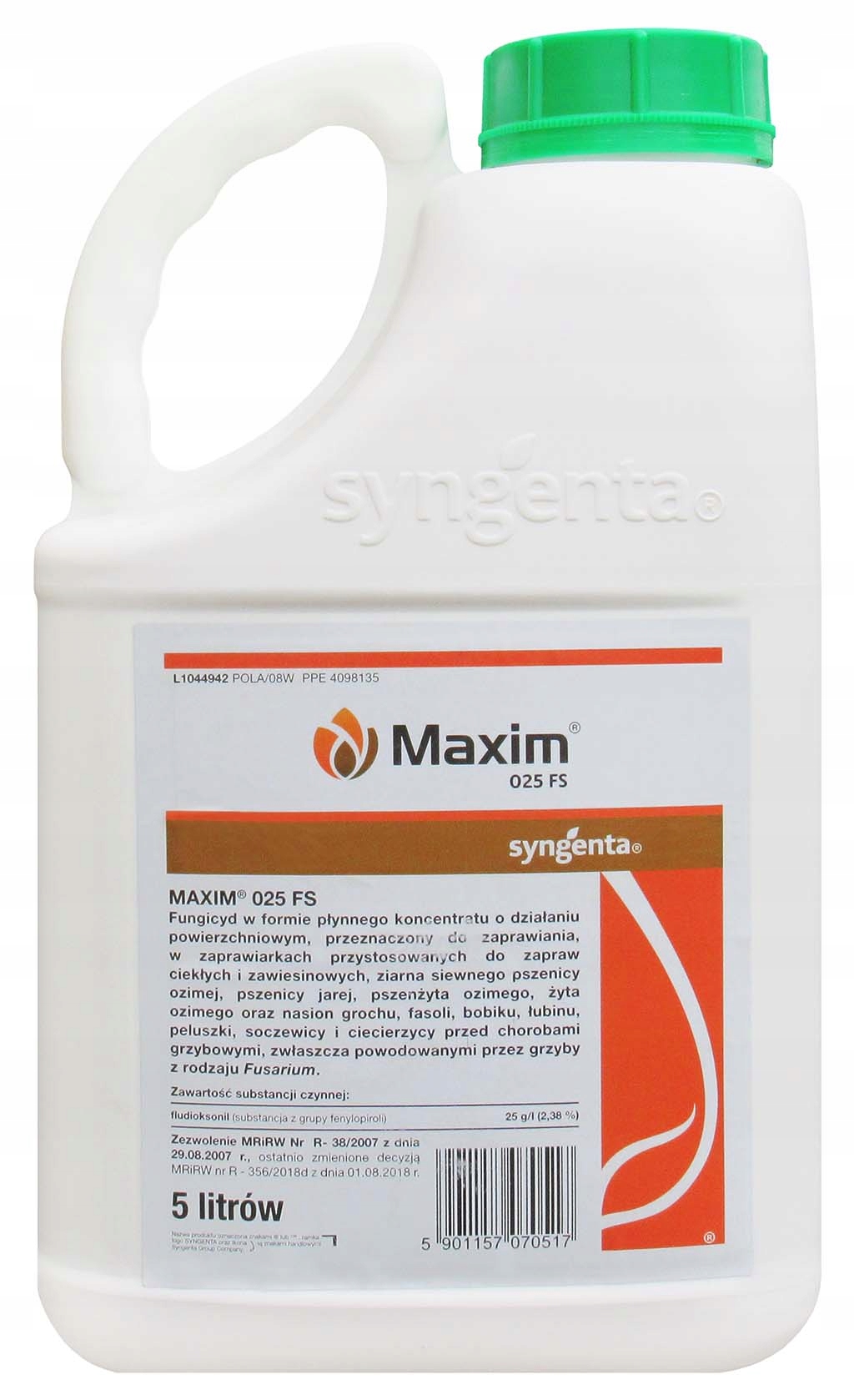 Maxim 025 FS 5l Zaprawa nasienna Syngenta - SYNGENTA | Sklep EMPIK.COM
