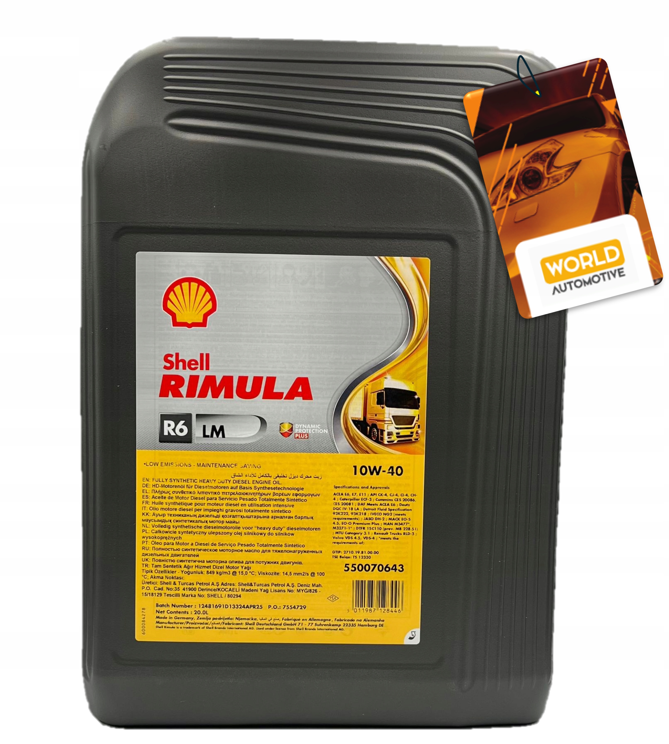 Shel Rimula 10w40 R6 - Niska cena na Allegro