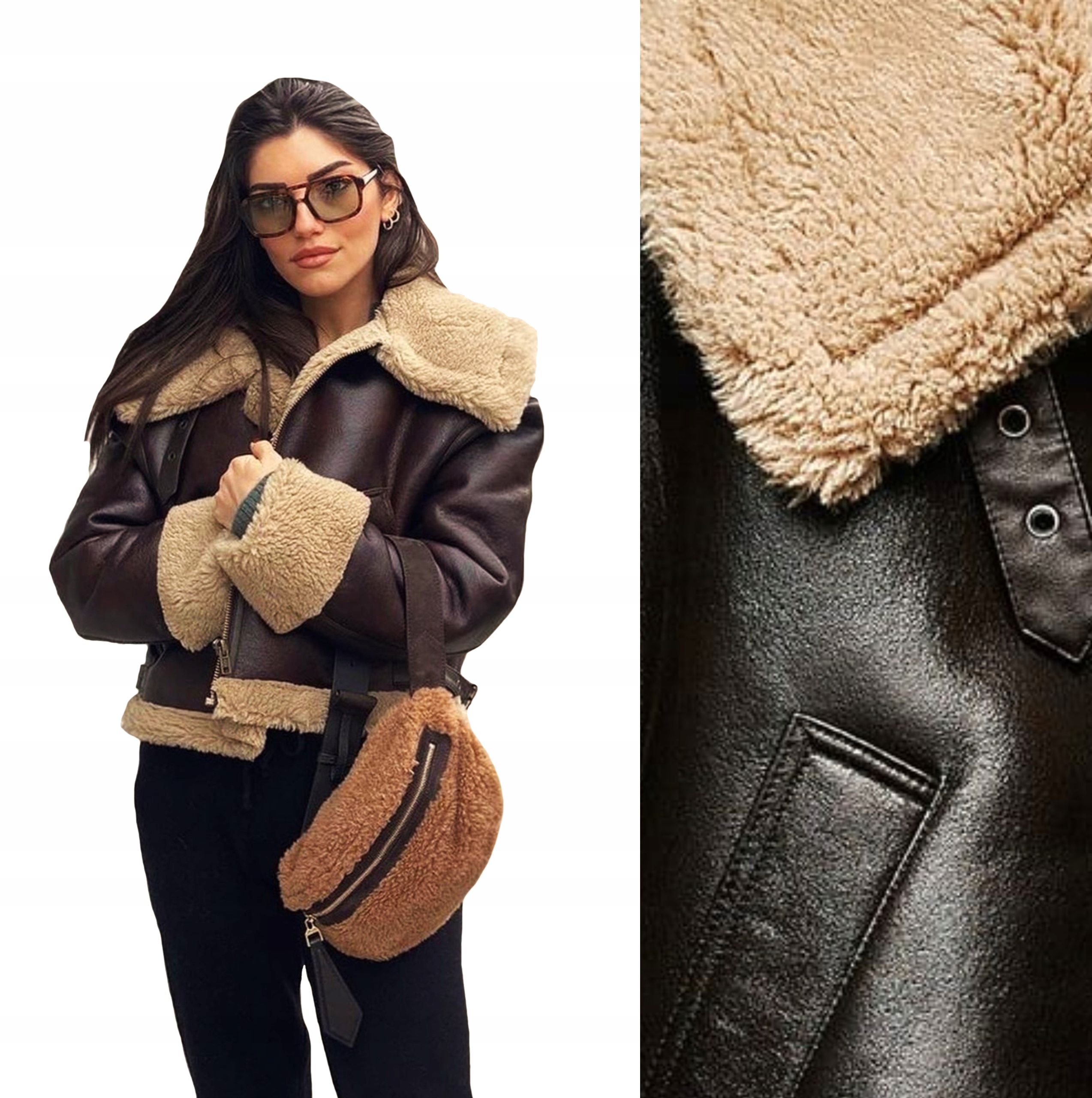 Kurtka Pilotka Damskie - Niska cena na Allegro.pl