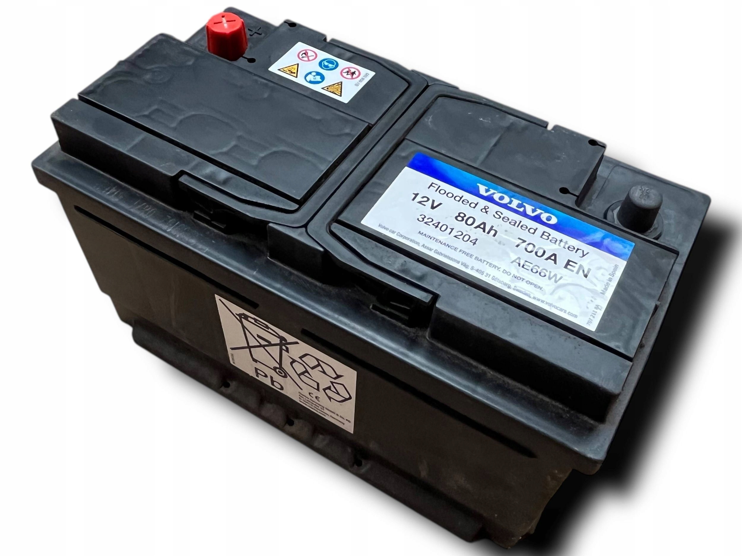 Akumulator Volvo OE 30659795 32401204 VOLVO XC60 XC70 V70 S80 S60 V70 ...