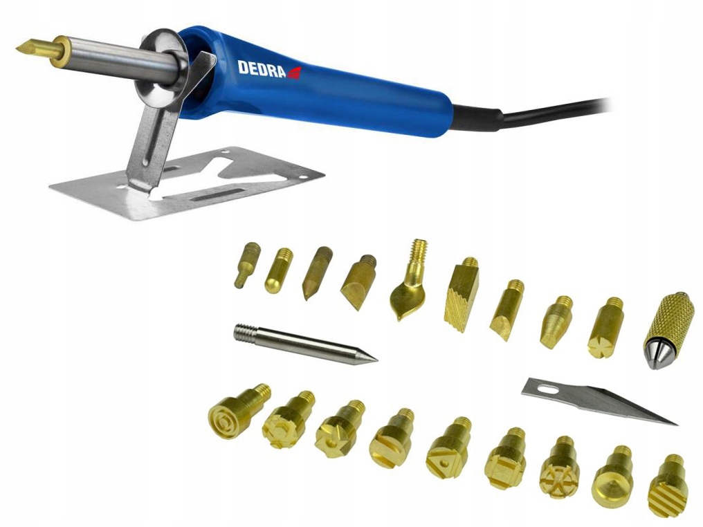 DEDRA DED7544 lutownica pirograf do drewna i skóry (DED7544) • Cena ...