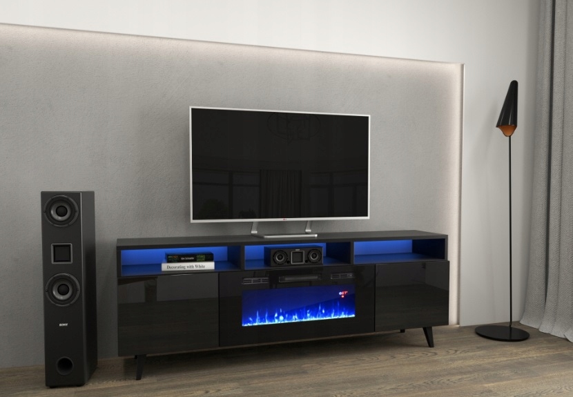 Szafka RTV stojąca MPrestige 160 cm x 57 cm x 35 cm • Cena, Opinie ...