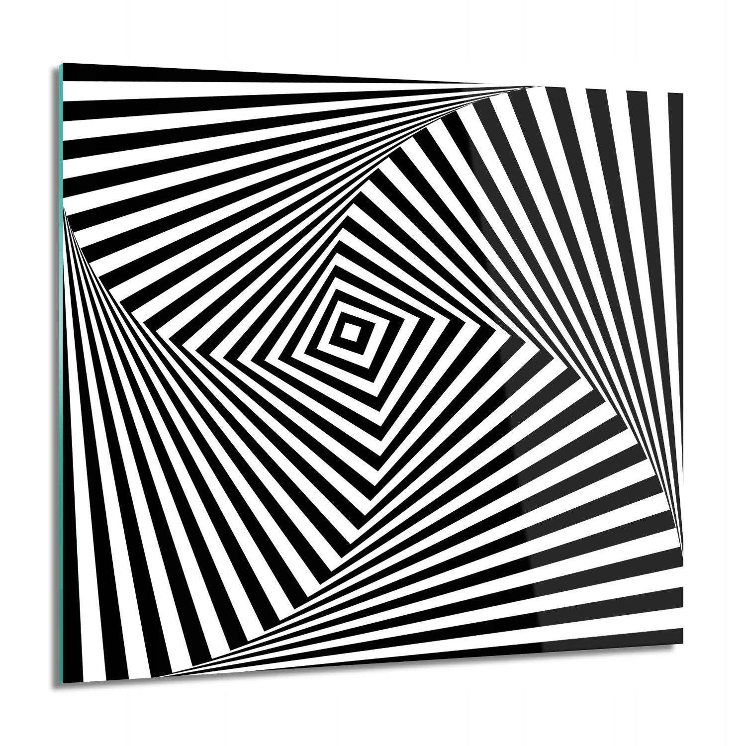 Sześcian iluzja 3D Obraz szklany ścienny 60x60 13523350585 - Allegro.pl