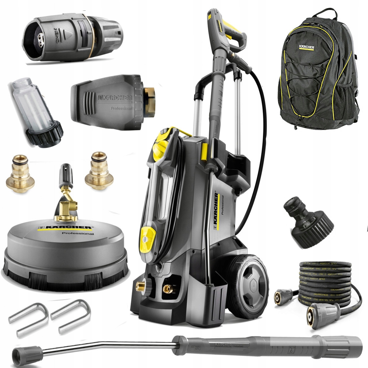 KARCHER HD 5/15 C PLUS FR CLASSIC ZESTAW MYJKA CIŚNIENIOWA PROFESJONALNA XL (1.520-933.0) • Cena ...