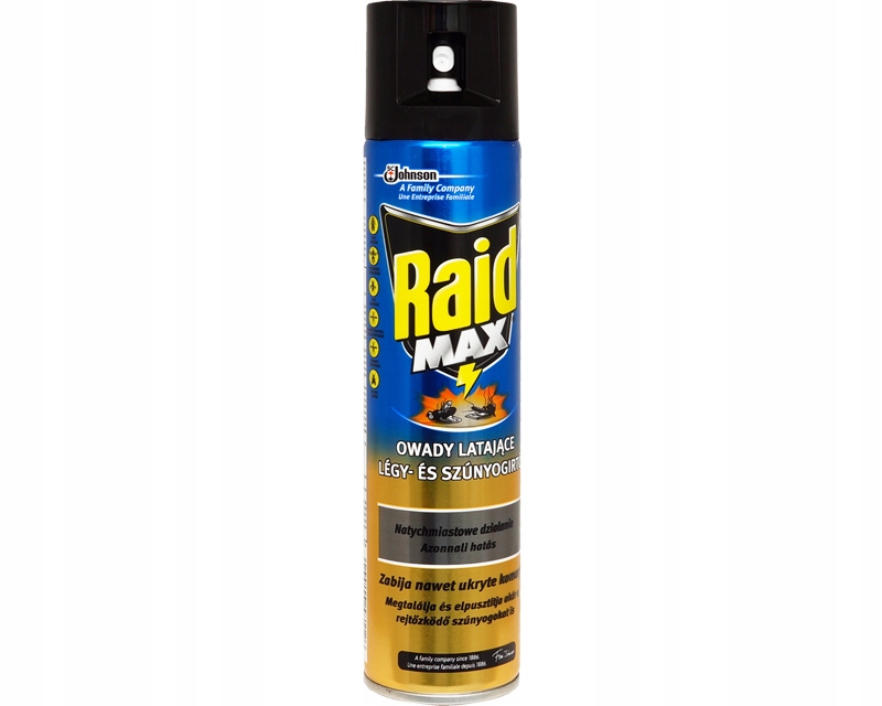 Raid Max na owady latające komary muchy bez korka 13987539889 - Allegro.pl