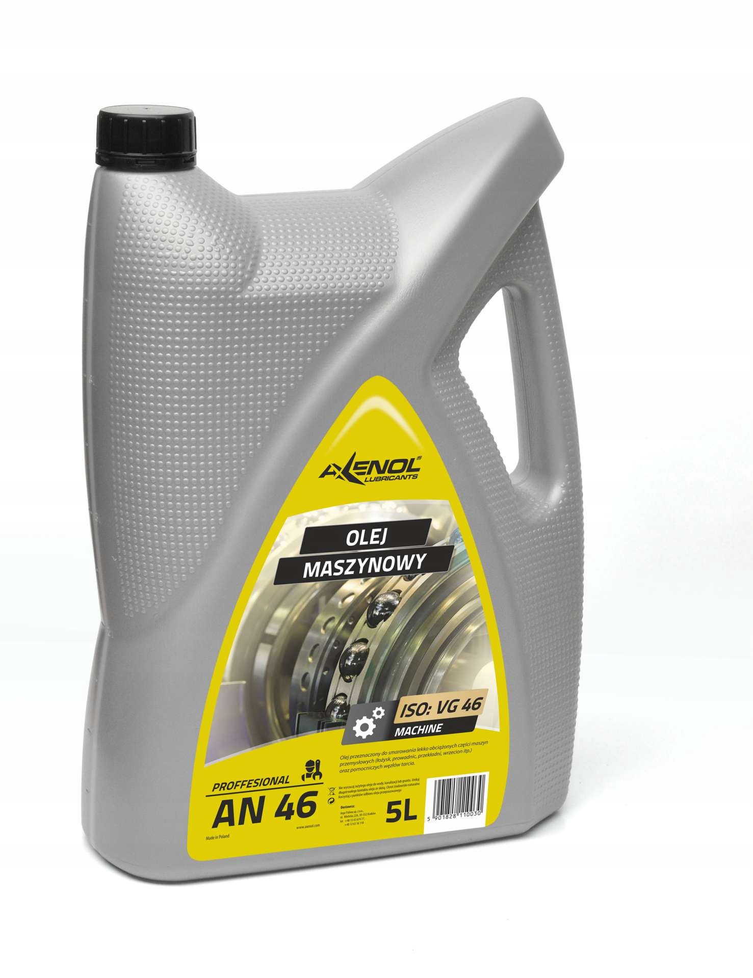 Axenol olej maszynowy Axenol L-AN 46 5L 5901828110030 za 64.99PLN z ...