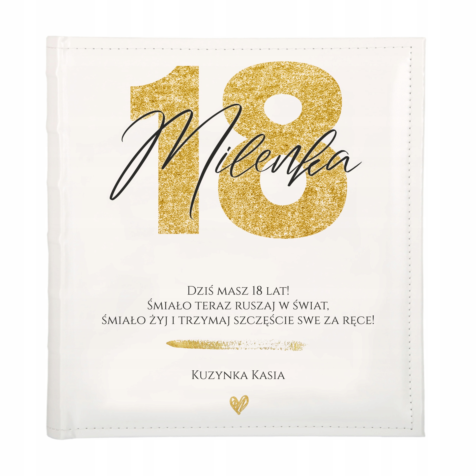 FÉNYKÉPALBUM Ajándék 18. születésnapra 30 lappal, Nyomtatott mintával ...