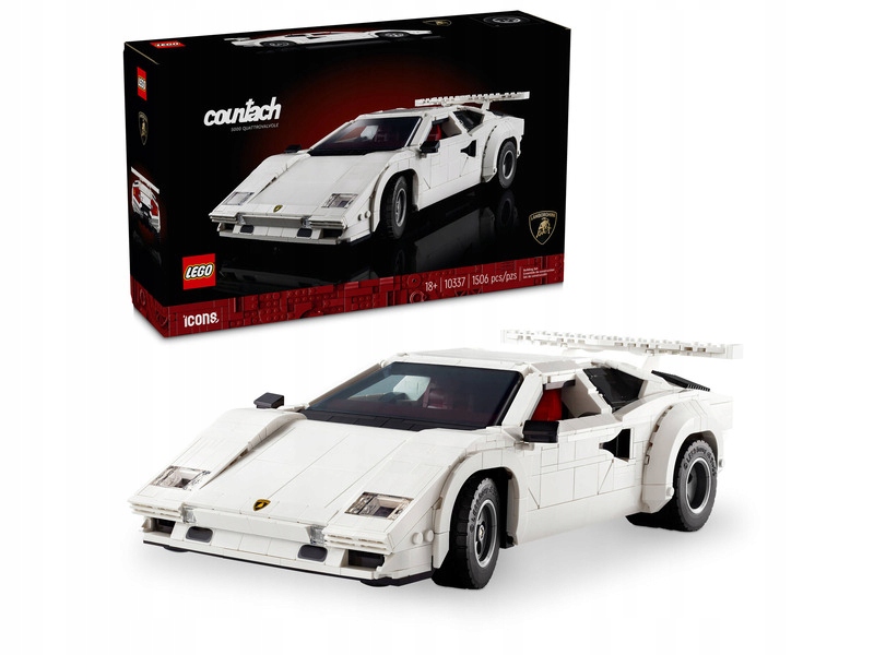 LEGO 10337 ICONS Lamborghini Countach 5000 Quattrovalvole 17115852602 ...