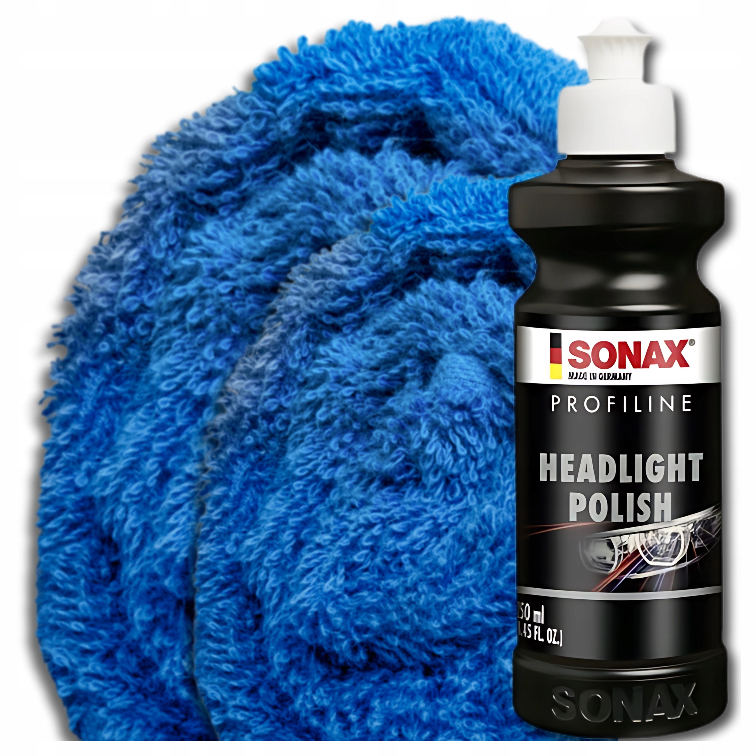 SONAX PROFILINE HEADLIGHT POLISH 250ml Pasta do Polerowania Reflektorów ...
