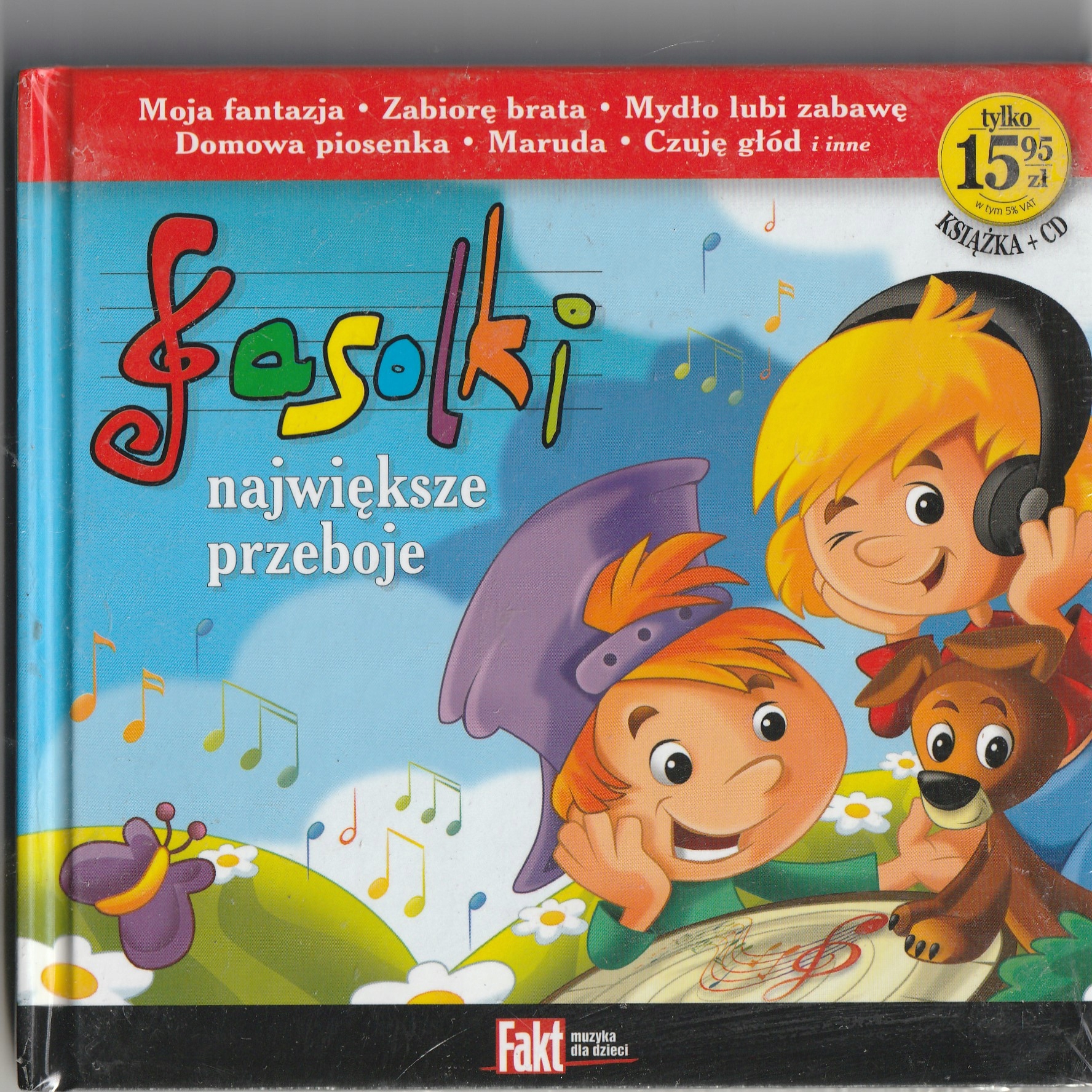 Największe przeboje Fasolki CD • Cena, Opinie - Allegro